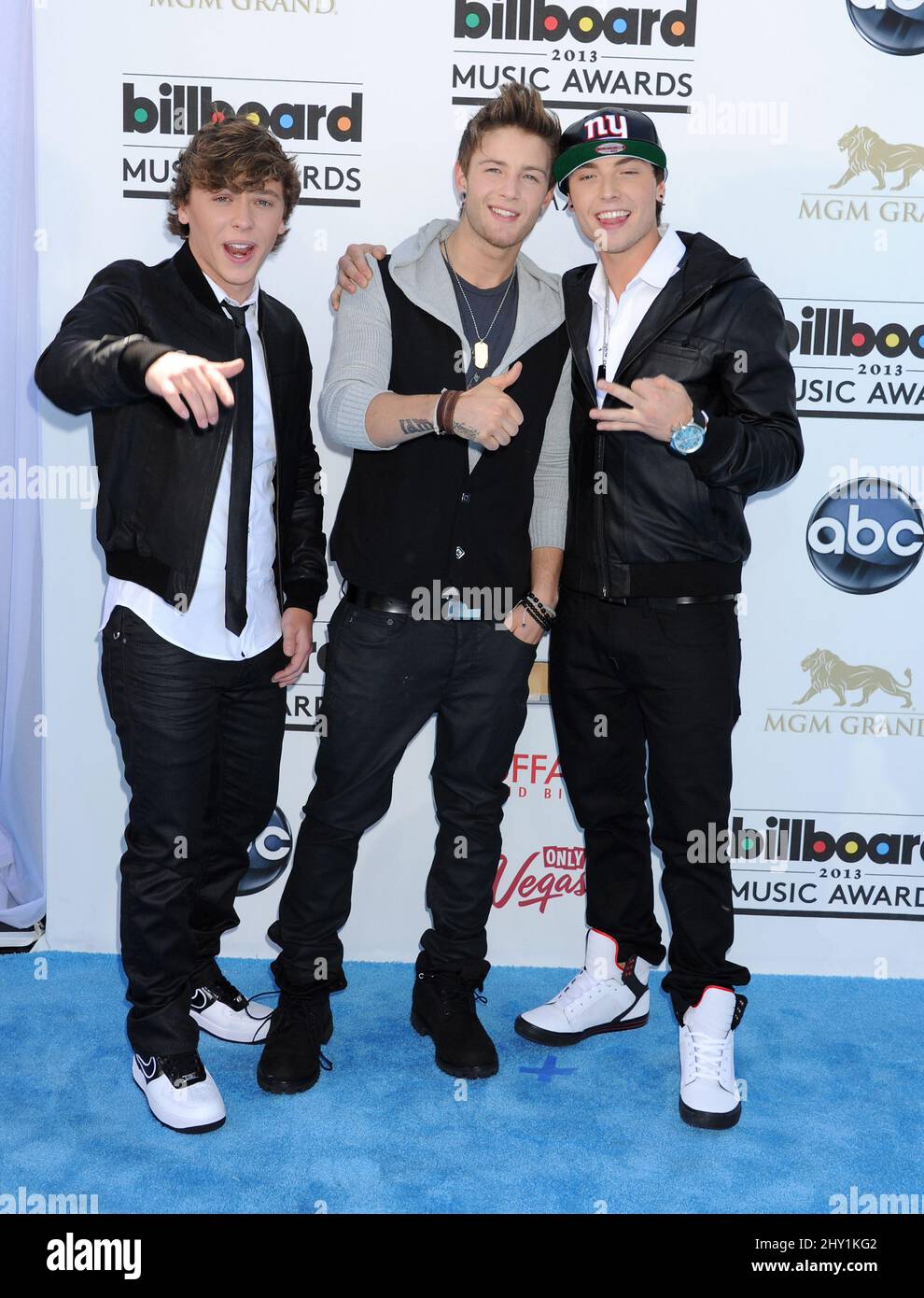 Emblem3 attending the 2013 Billboard Music Awards held at MGM Grand Garden Arena in Las Vegas ...