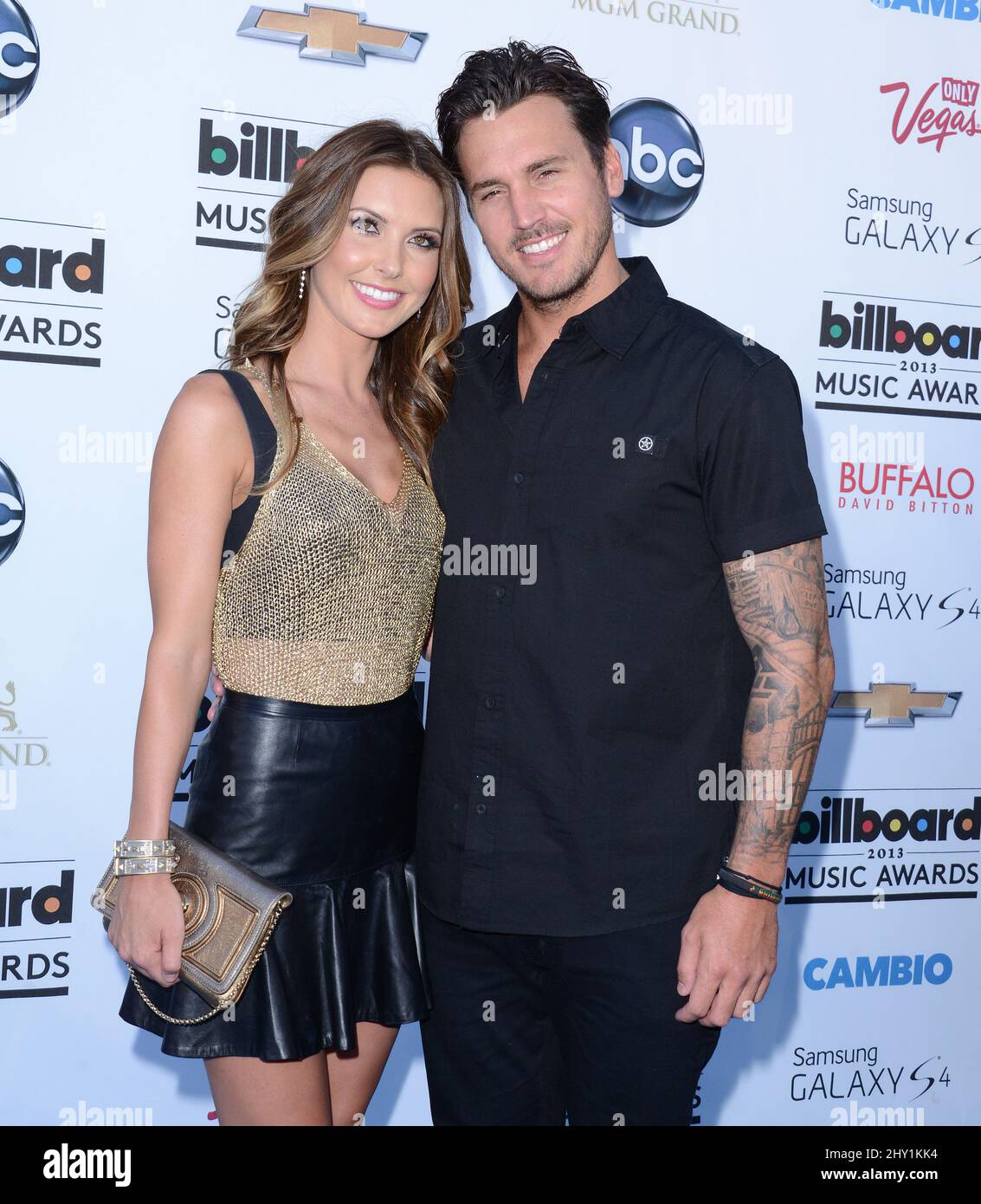 Audrina Patridge, Corey Bohan attending the 2013 Billboard Music Awards held at MGM Grand Garden ...