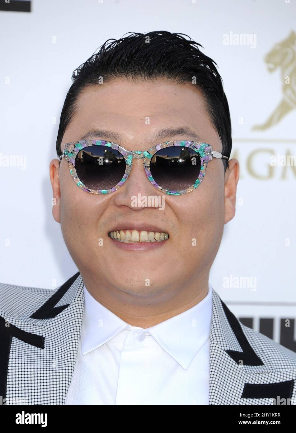 Psy attending the 2013 Billboard Music Awards held at MGM Grand Garden ...