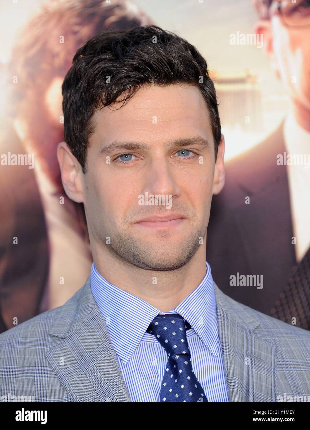 Justin Bartha attending "The Hangover Part 3" premiere at Village ...