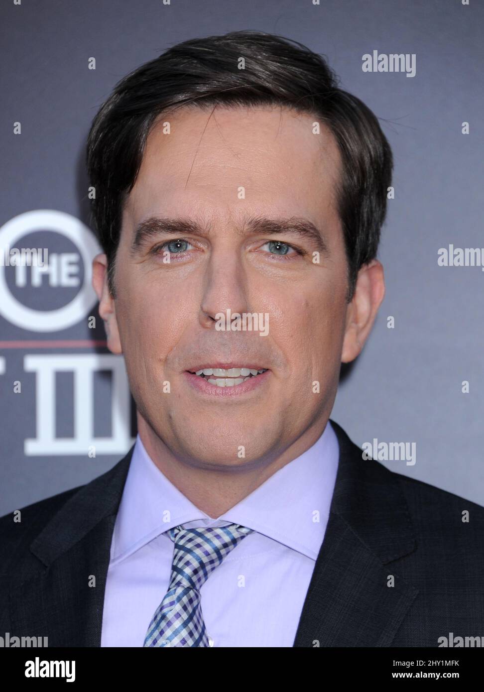 Ed Helms attending "The Hangover Part 3" premiere at Village Theatre in ...
