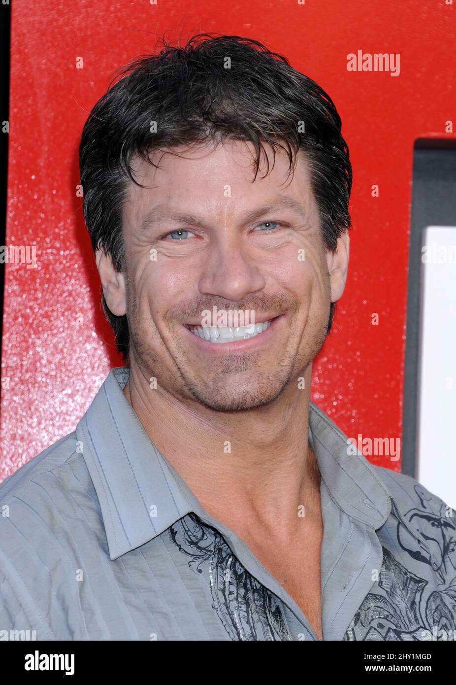 Paul Logan attending "The Hangover Part 3" premiere at Village Theatre ...