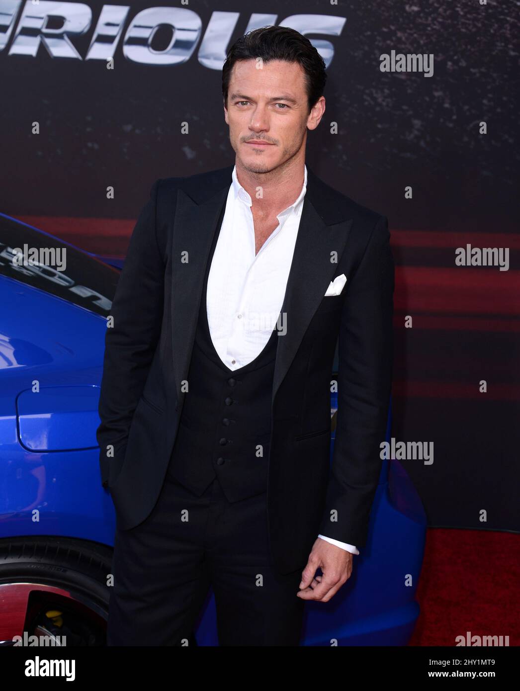 Luke Evans arriving for the Universal Pictures Film Premiere for Fast ...