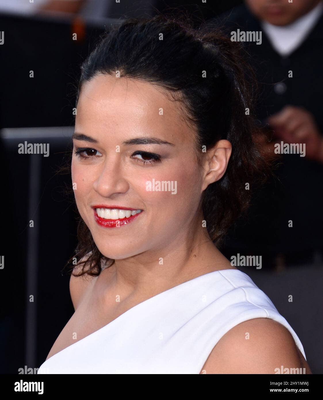 Michelle Rodriguez arriving for the Universal Pictures Film Premiere ...
