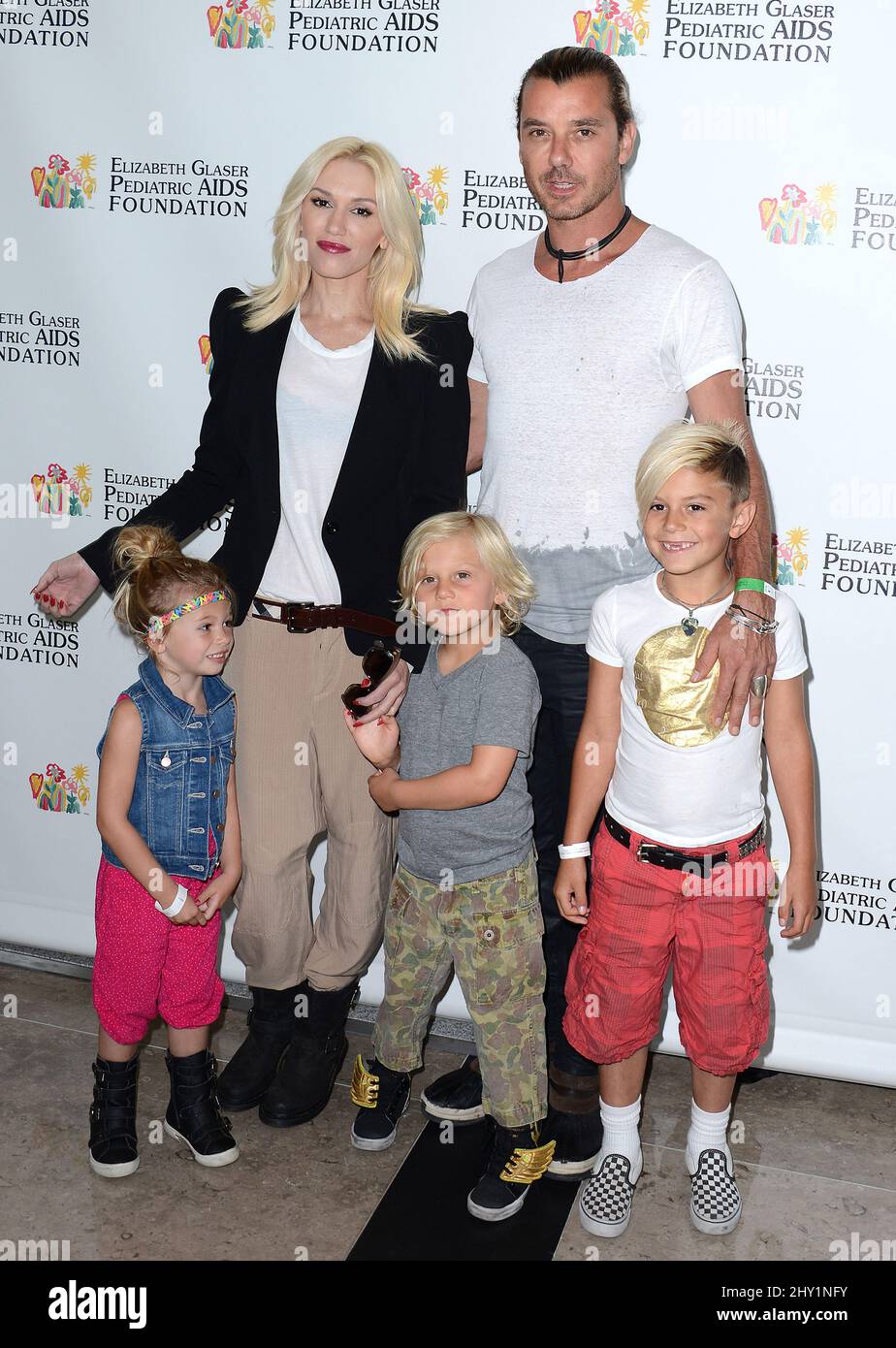 Stella Stefani, Gwen Stefani, Zuma Rossdale, Gavin Rossdale, and ...