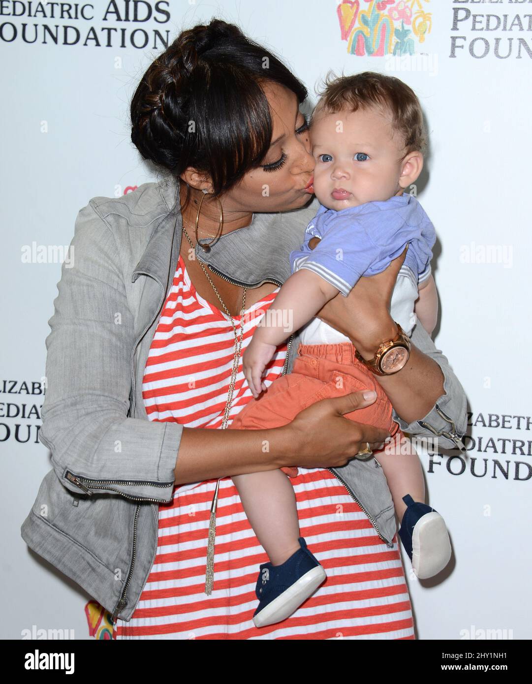 Tamera Mowry attends the Elizabeth Glaser Pediatric AIDS Foundation's ...