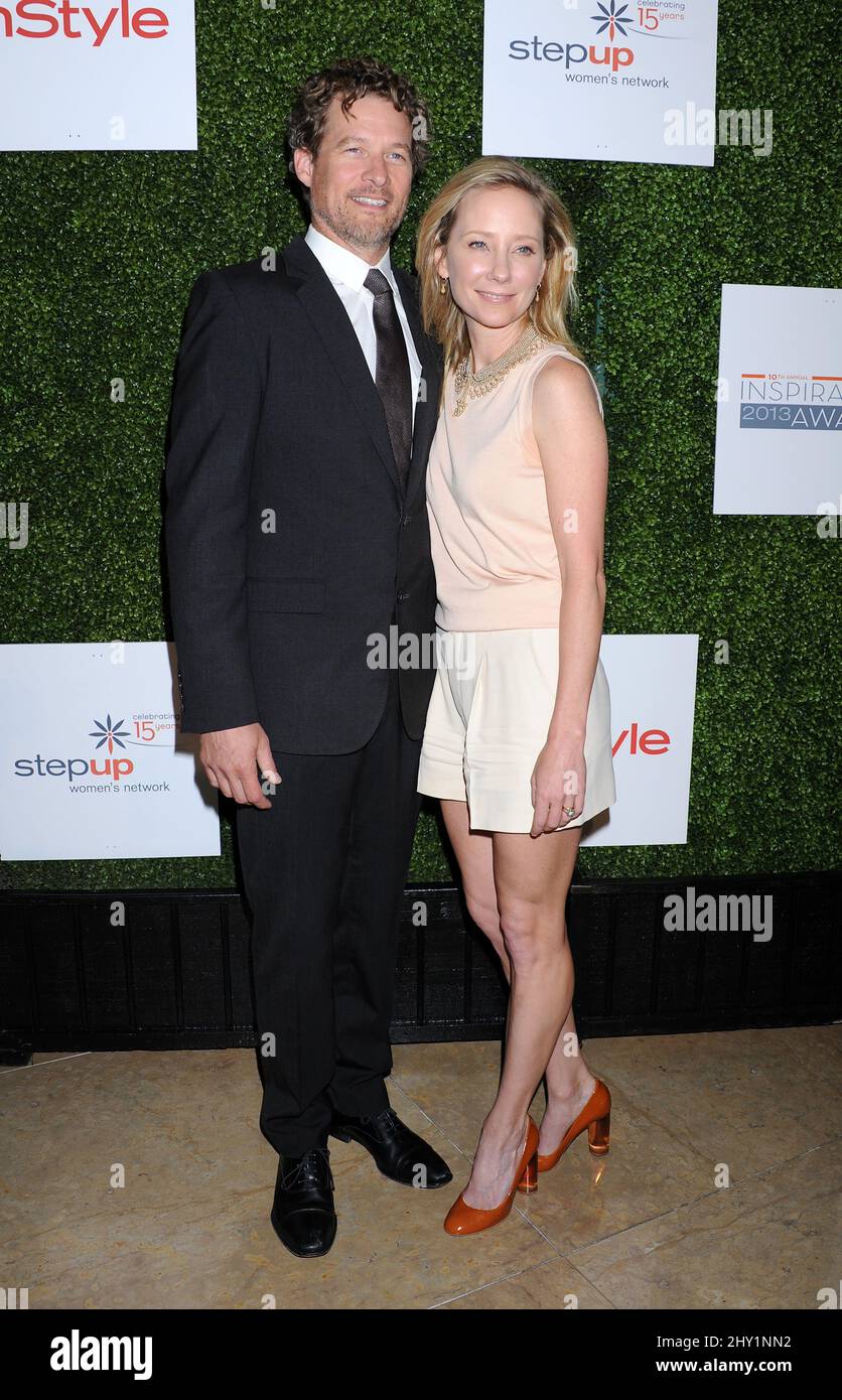 James Tupper and Anne Heche attends the Step Up Women's Network 10th ...