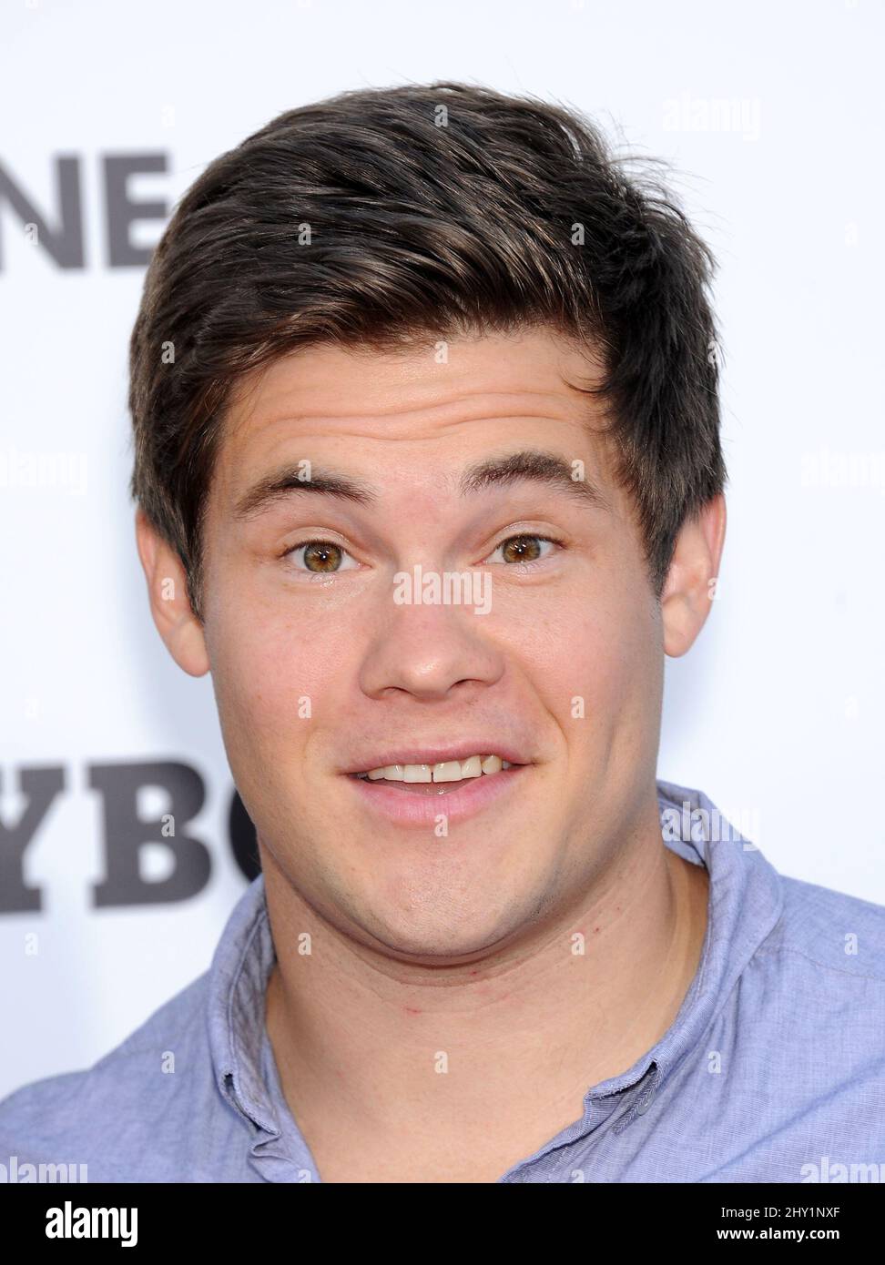 Adam DeVine attending the "This Is The End" premiere held at Village ...