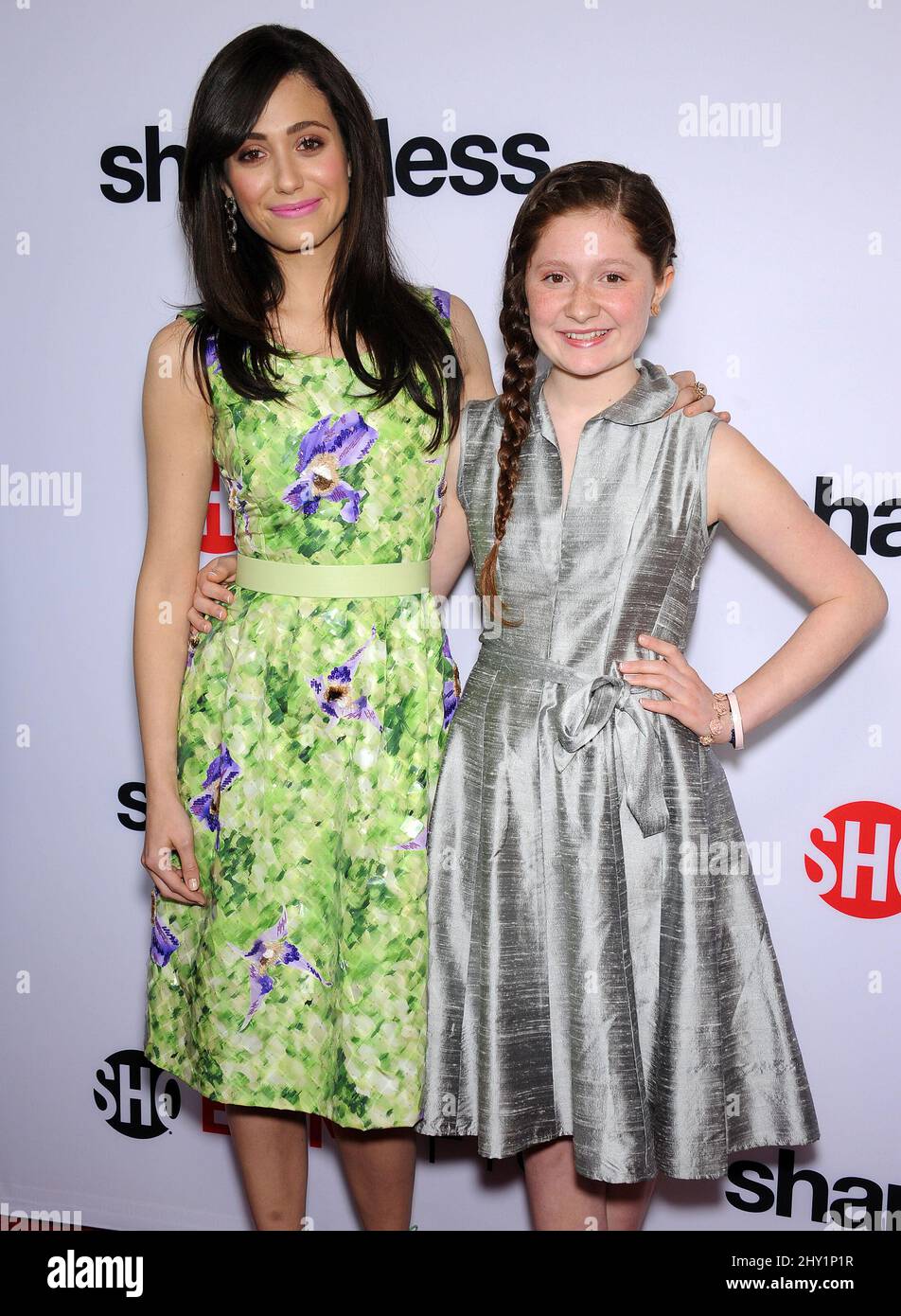 Emma kenney and emmy rossum hi-res stock photography and images - Alamy