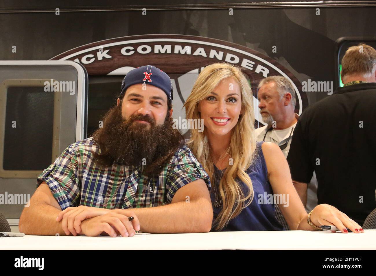 Jep Robertson and Jessica Robertson of Duck Dynasty at the CMA Music ...