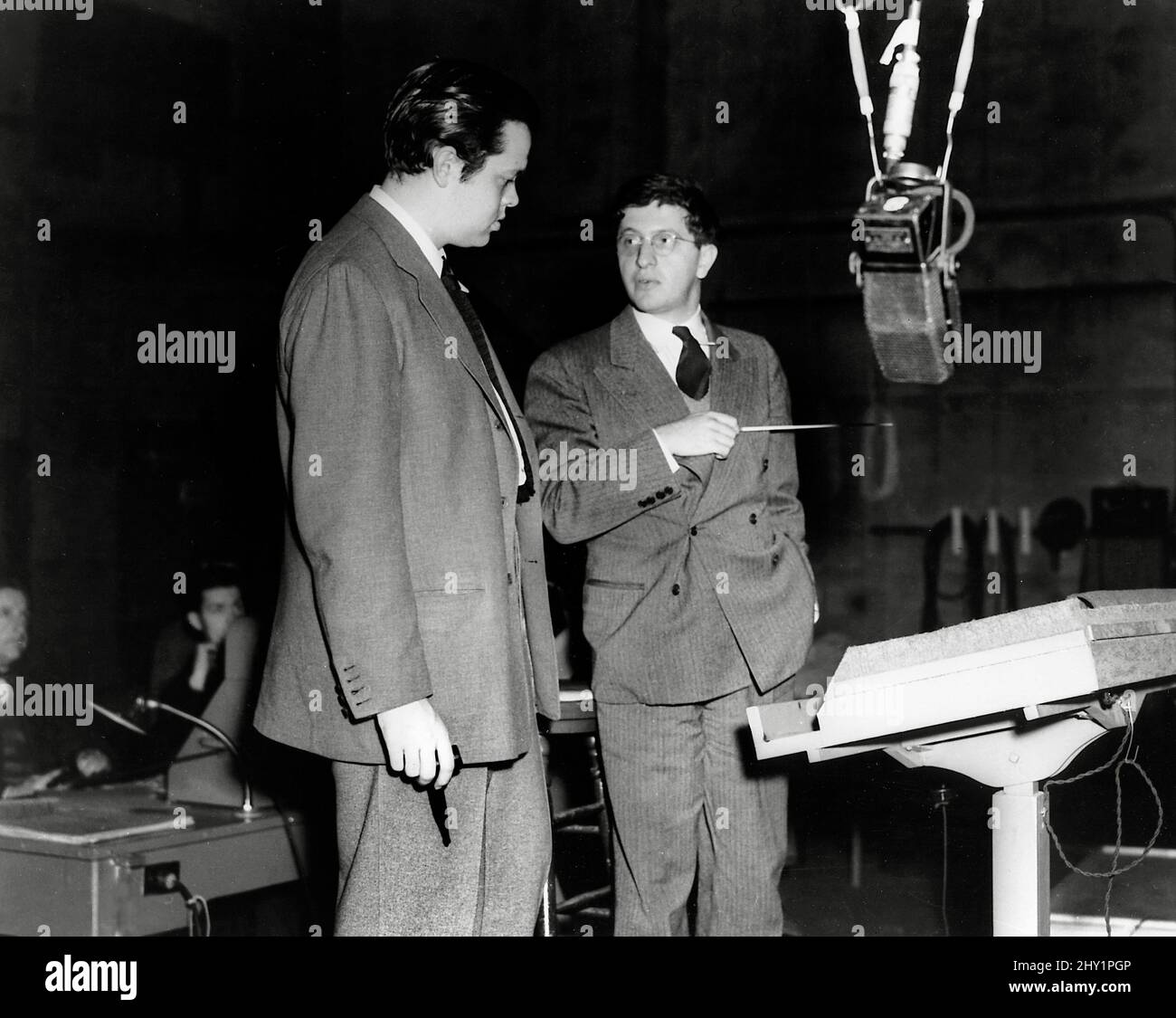 Orson Welles, Bernard Herrmann, "Citizen Kane" (1941) RKO Pictures ...