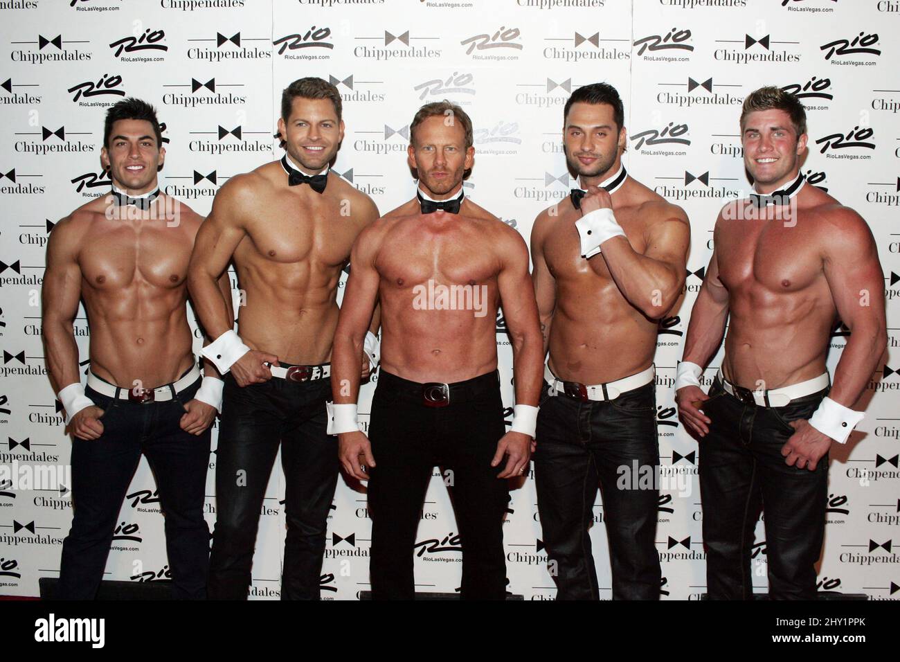 Jon Howes, Jaymes Vaughan, Ian Ziering, James Davis, Gavin McHale at ...