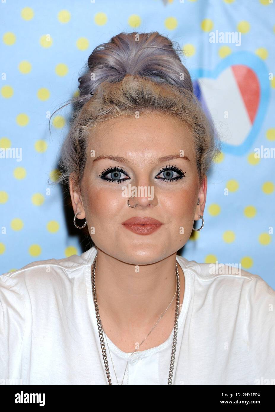 Perrie Edwards of Little Mix at the Little Mix "DNA" CD signing at ...