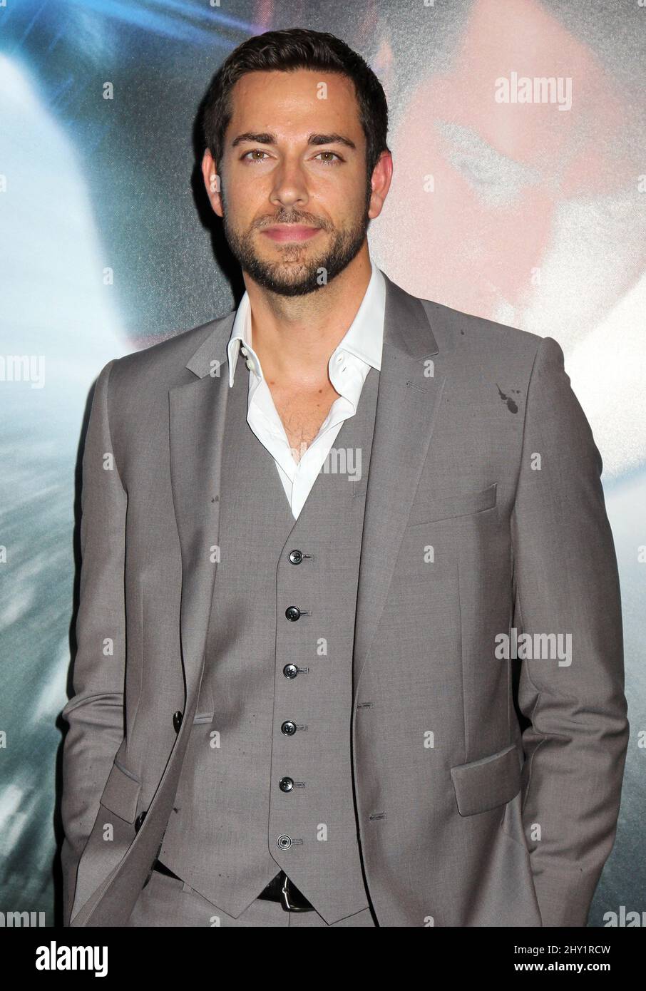 Zachary Levi attending the "Man Of Steel" premiere held at Alice Tully ...