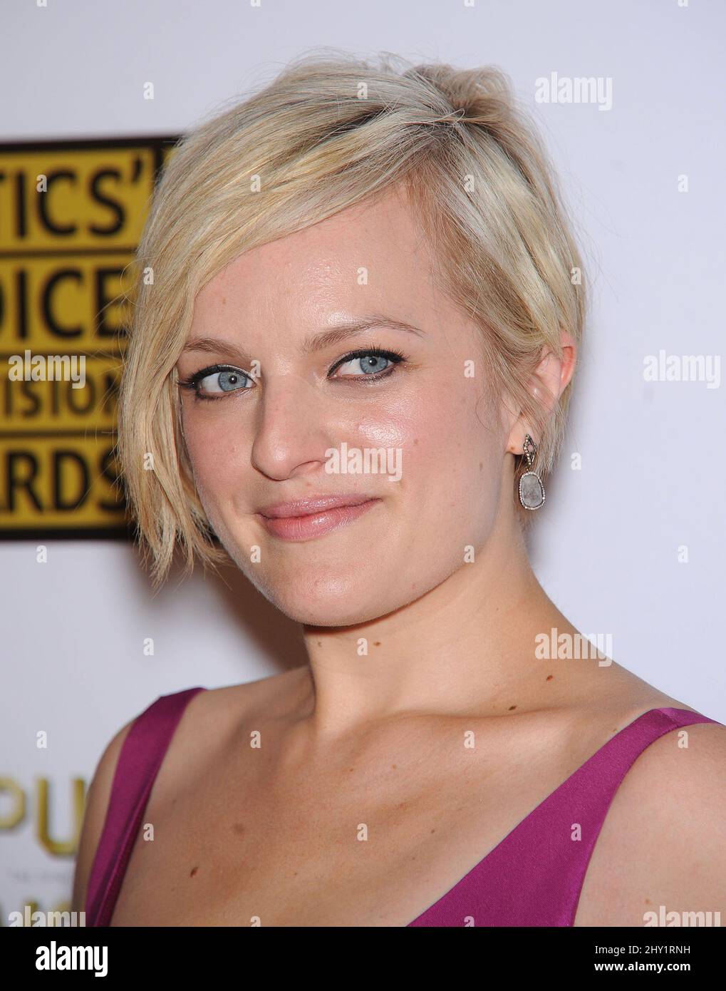 Elisabeth Moss attending the 3rd Annual Citics Choice Television Awards ...