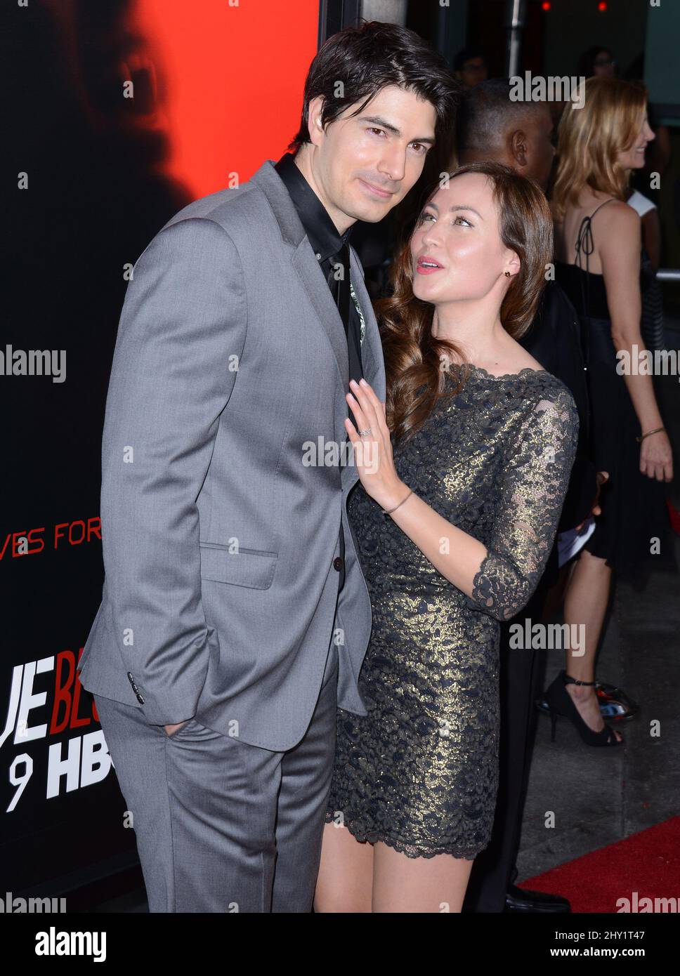 Brandon routh and courtney ford hi-res stock photography and images - Alamy