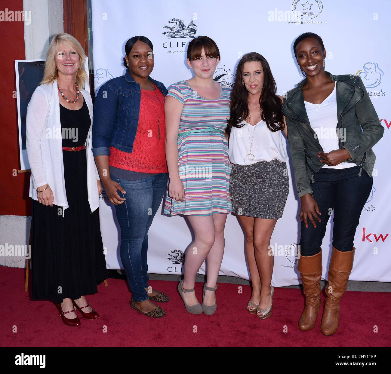 Patti Mallette and guests at the Crescendo screening at held at the ...