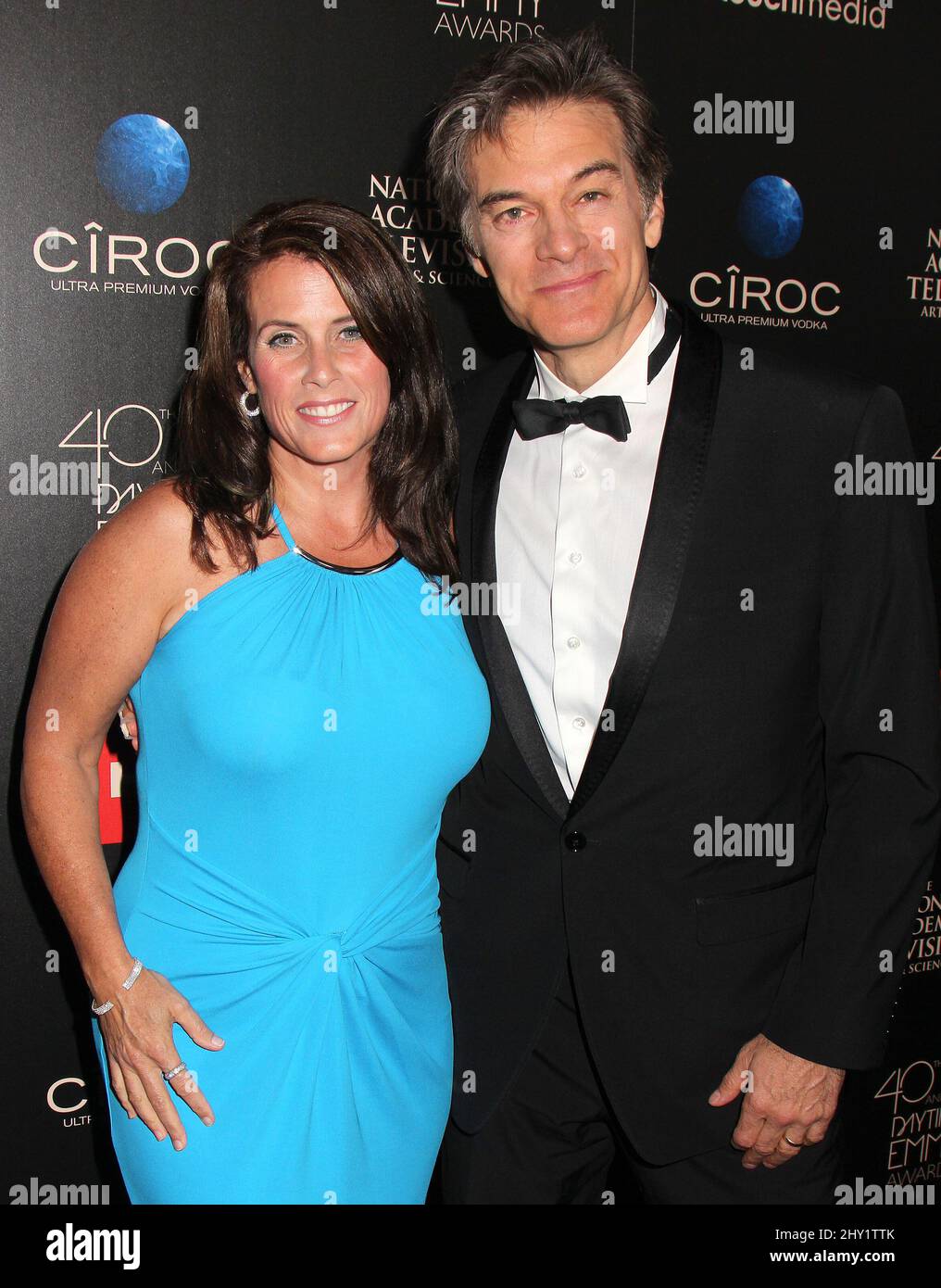 Dr. Mehmet Oz and Lisa Oz attending the 40th Annual Daytime Emmy Awards ...