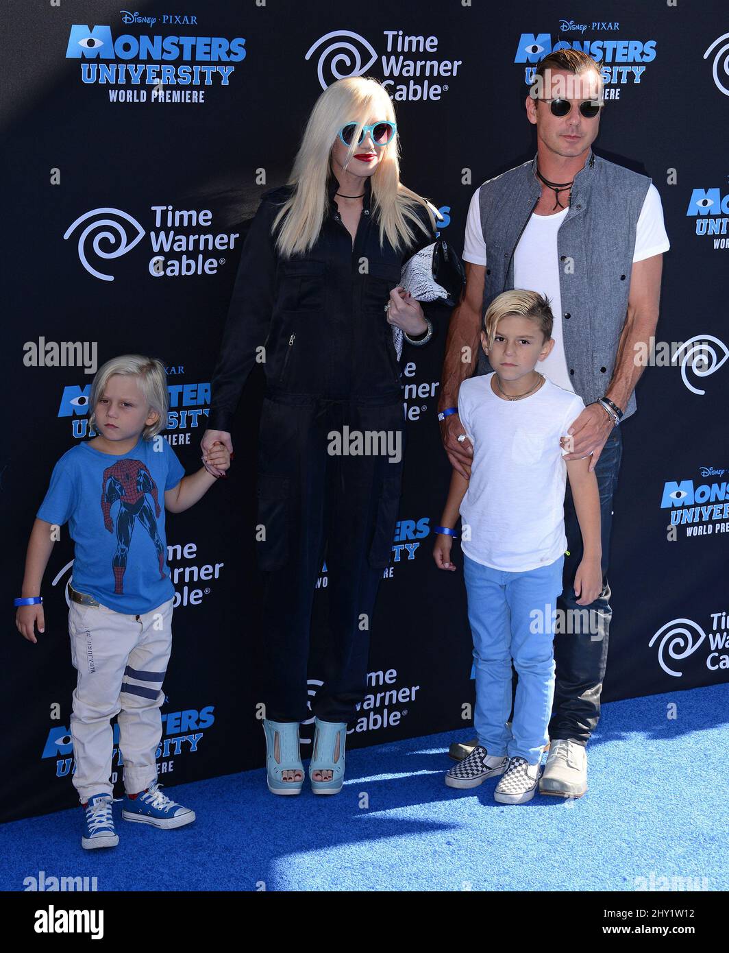 Gwen Stefani, Gavin Rossdale, Zuma Nesta Rock Rossdale, Kingston ...