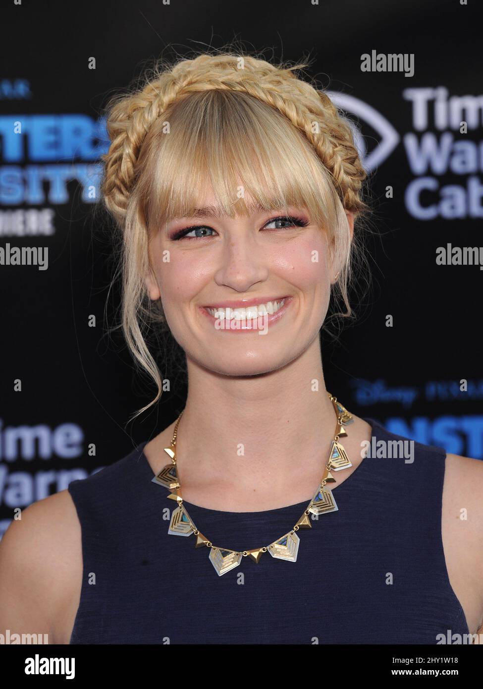 Beth Behrs attending the premiere of Monsters University in Los Angeles ...