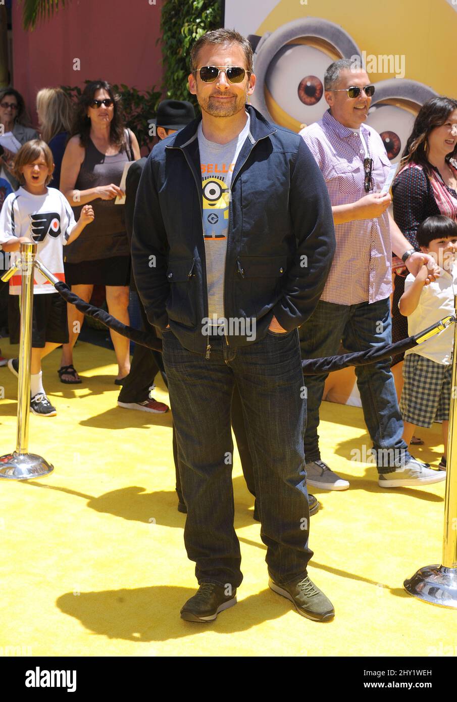 Steve Carell attending the "Despicable Me 2" premiere held at Universal ...