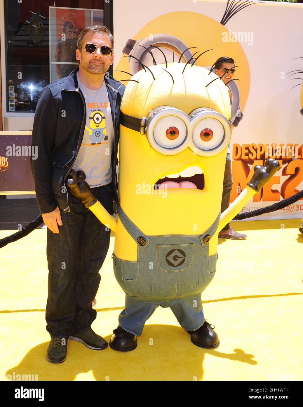Steve Carell attending the "Despicable Me 2" premiere held at Universal ...