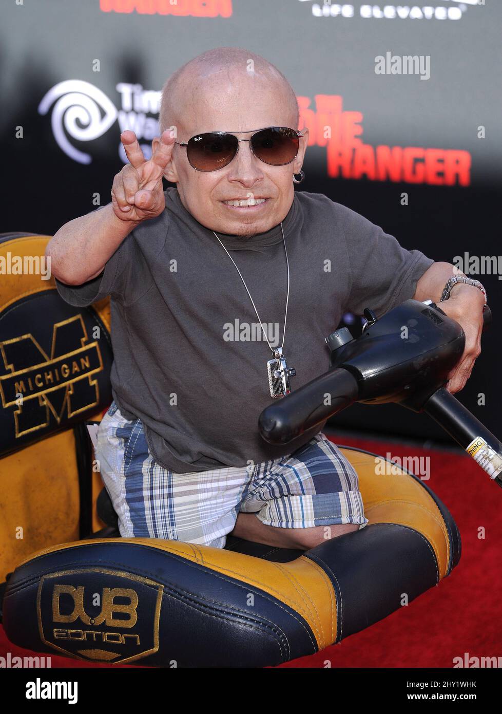 Vern Troyer attending "The Lone Ranger" World Premiere at California ...
