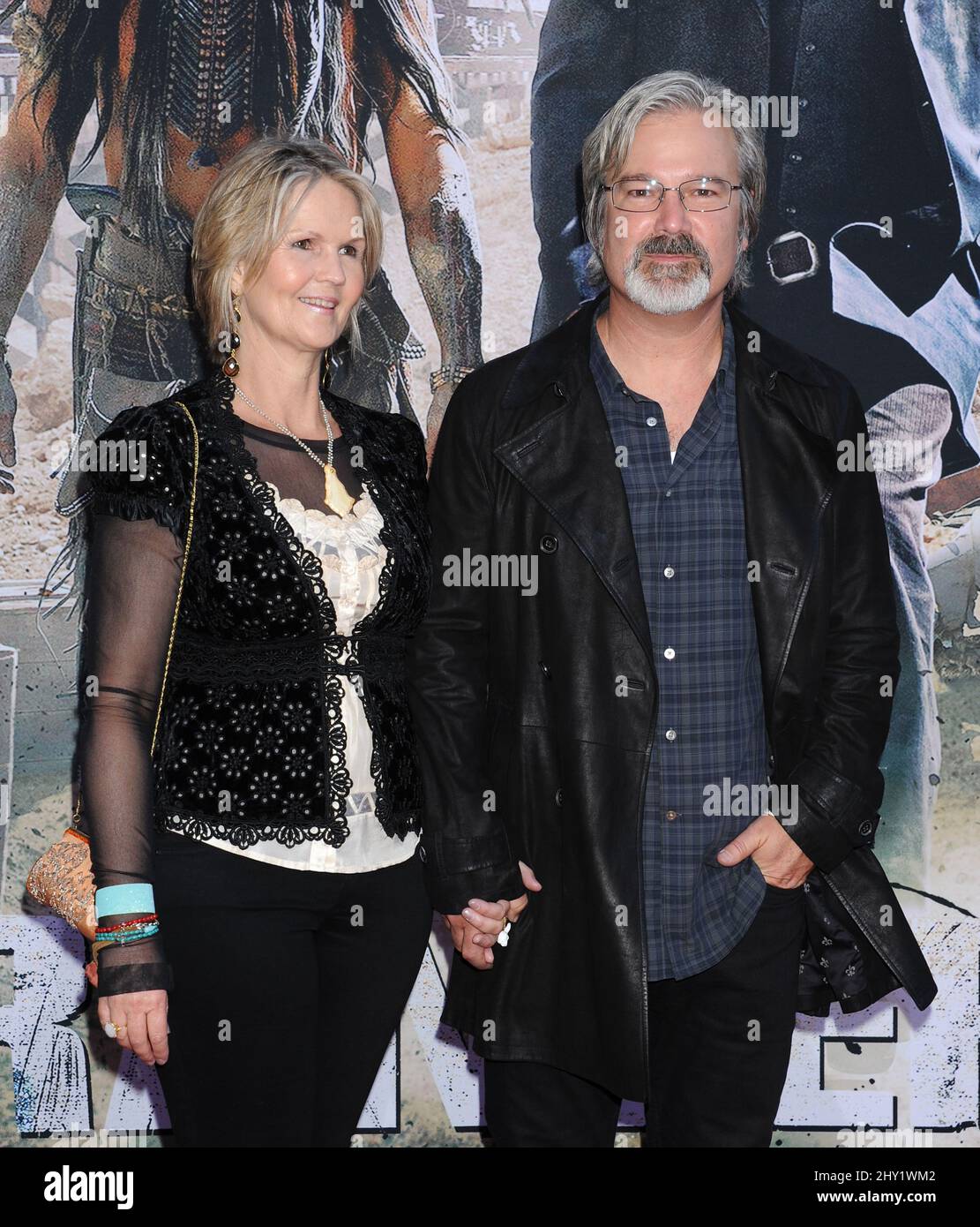 Gore Verbinski and Clayton Verbinski attending "The Lone Ranger" World ...