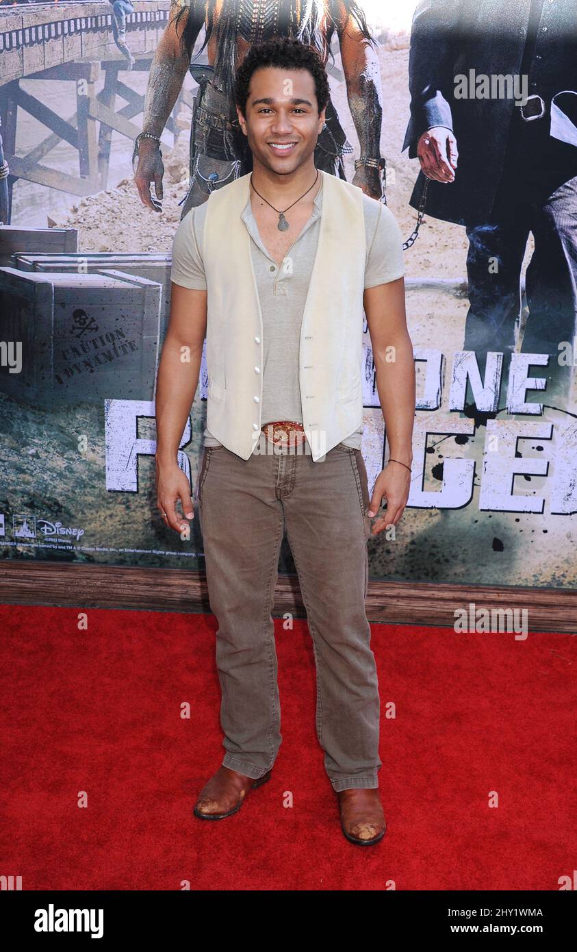 Corbin Bleu attending "The Lone Ranger" World Premiere at California ...