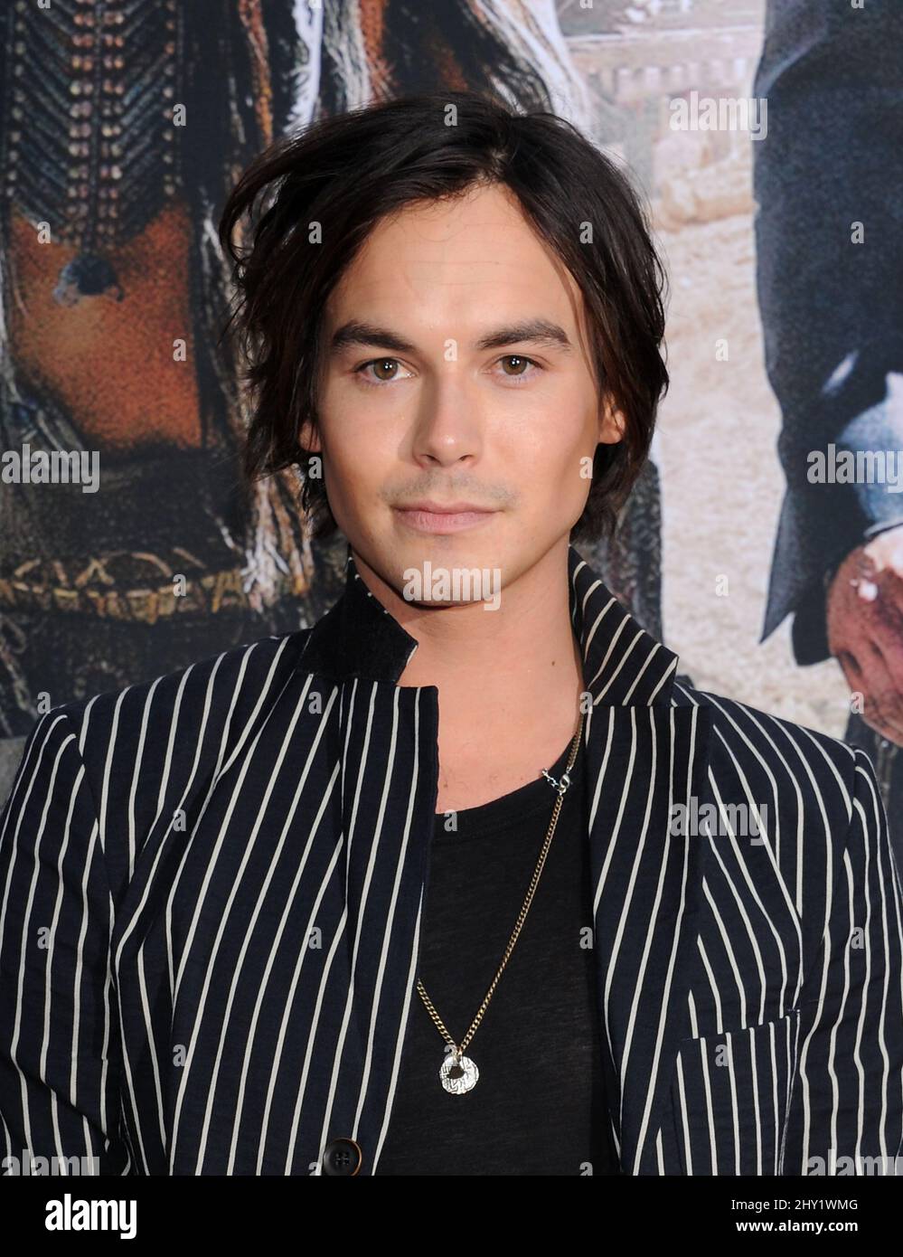 Tyler Blackburn attending "The Lone Ranger" World Premiere at ...