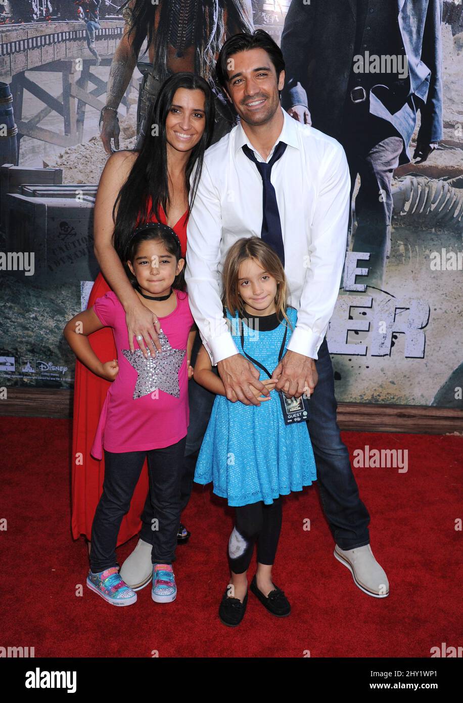 Gilles Marini, Carole Marini and Juliana Marini attending "The Lone ...