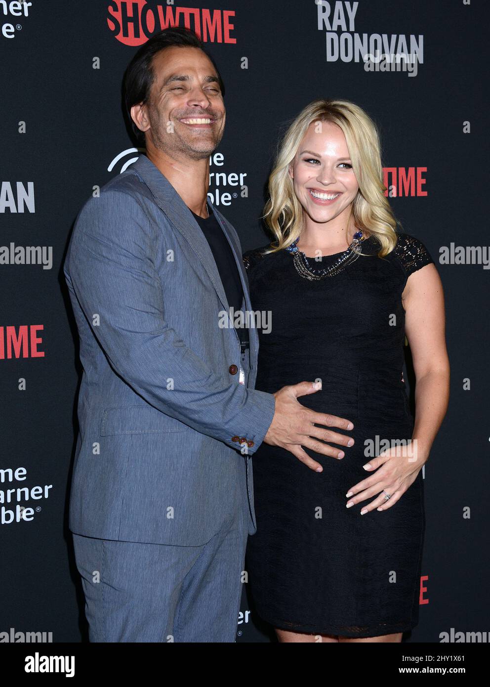 Johnathon Schaech & Julie Solomon attends the "Ray Donovan" Showtime ...