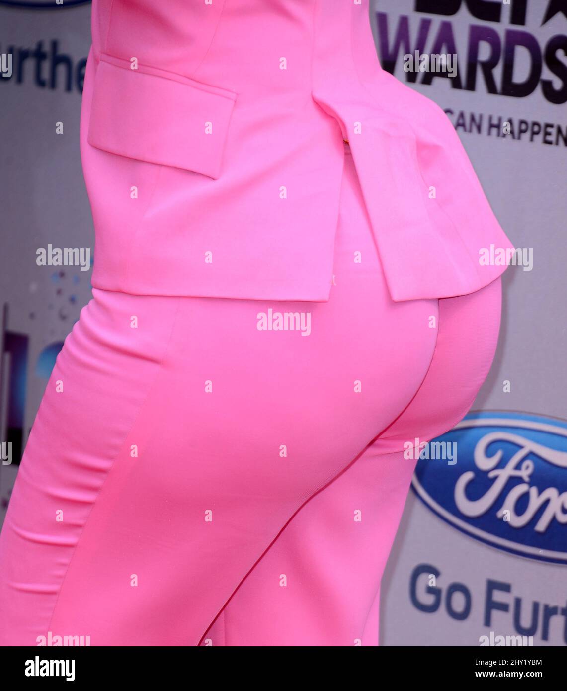 Kmichelle Arrives At The Bet Awards At The Nokia Theatre On Sunday June 30 2013 In Los