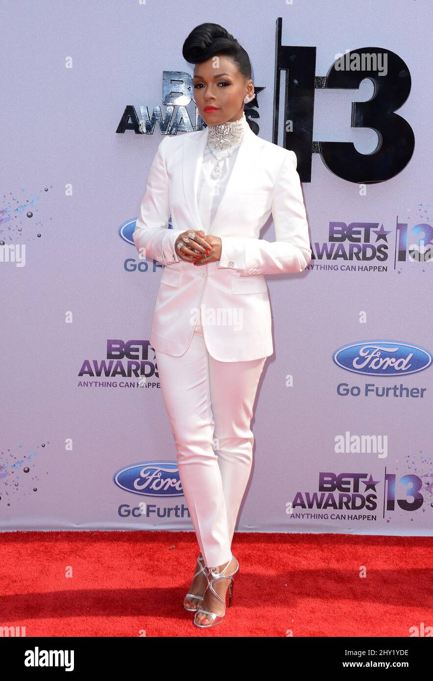 Janelle Monae White Suit