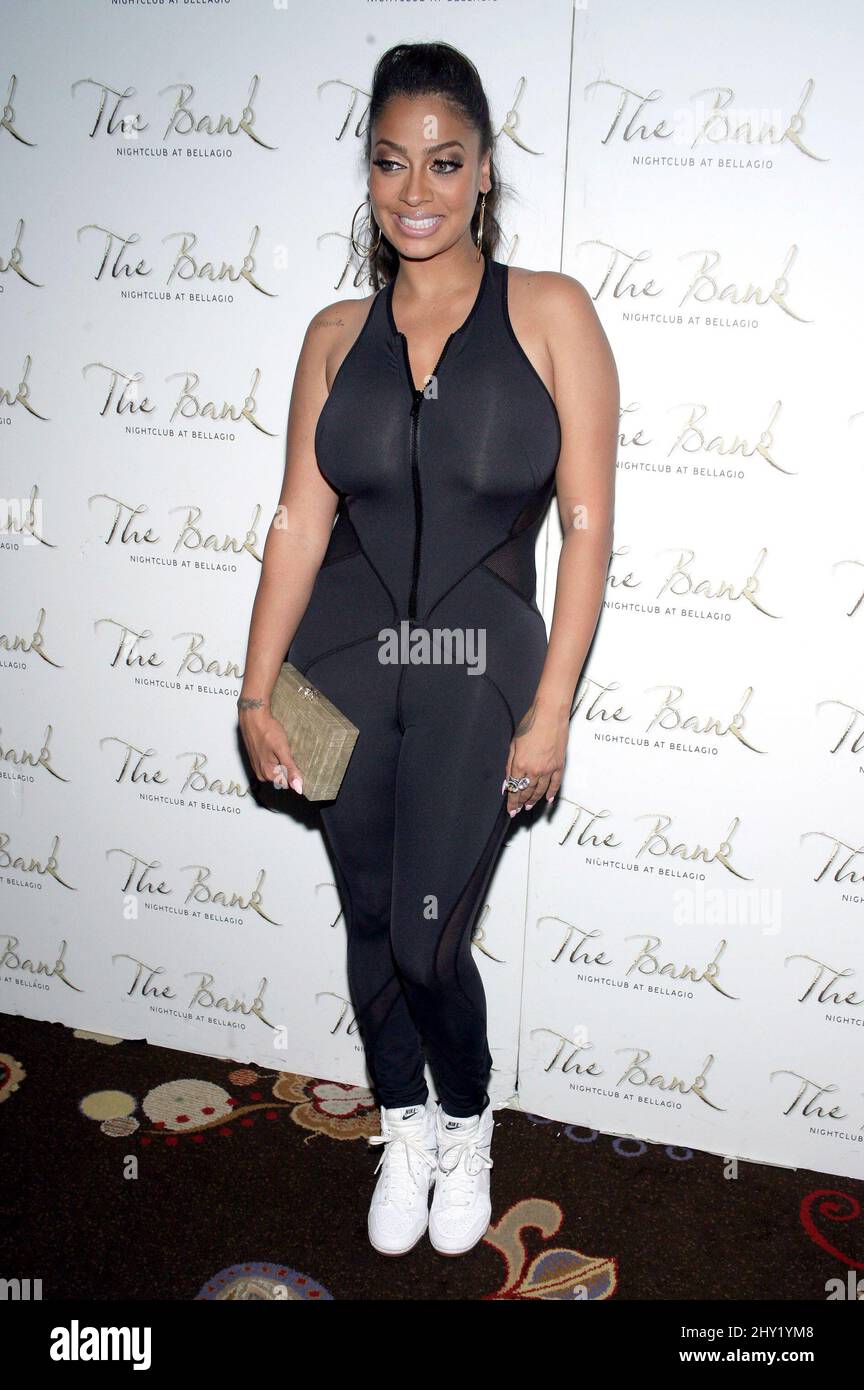 LaLa Anthony attending her birthday party at the Bank Nightclub in Las ...
