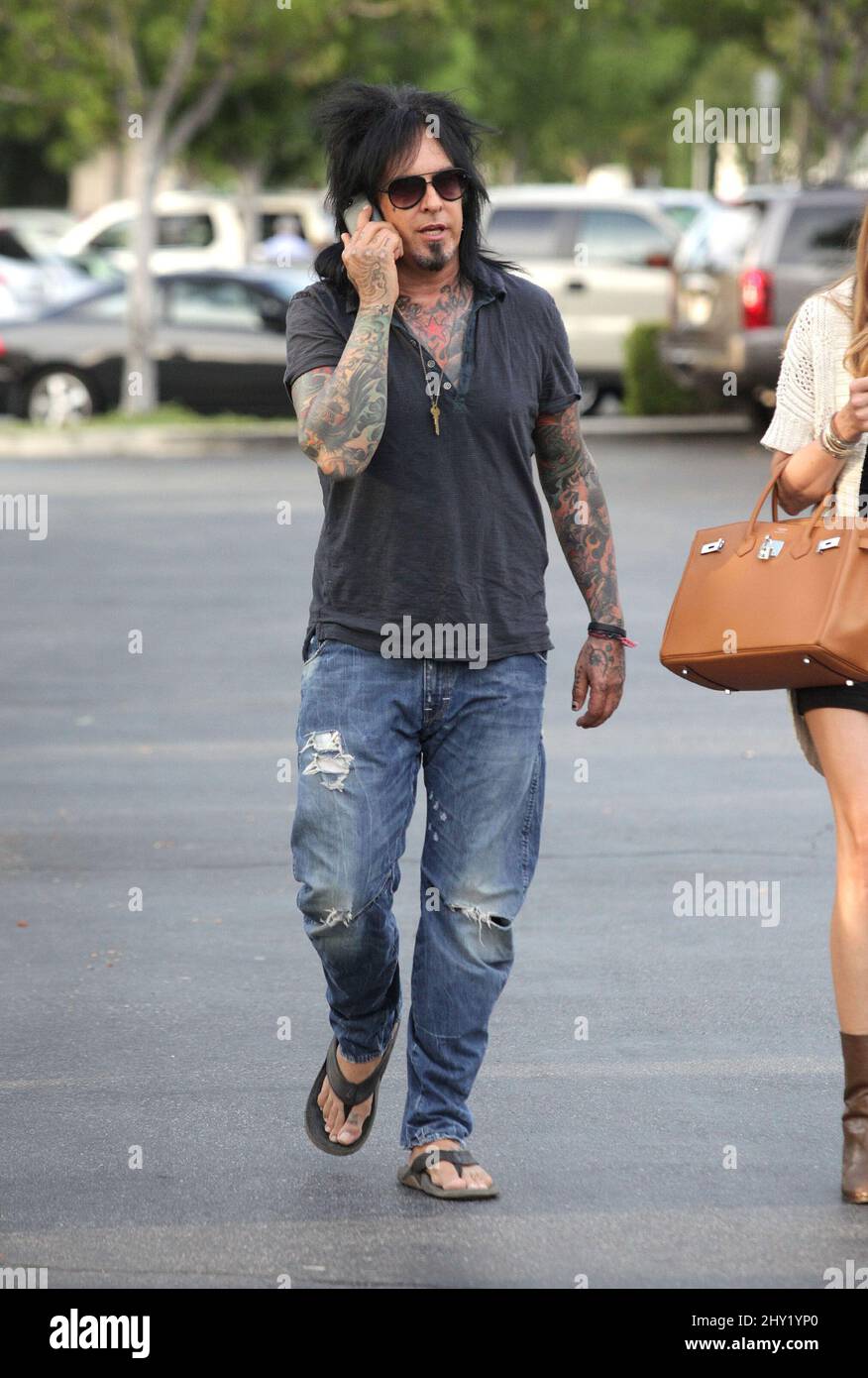 Nikki Sixx seen out and about in Malibu, California Stock Photo - Alamy