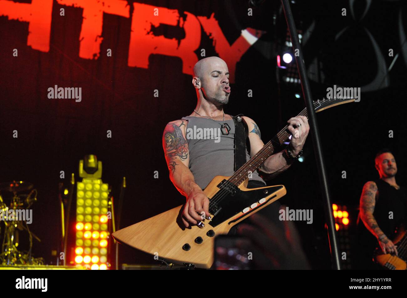 Chris Daughtry of the rock group 'Daughtry' performs at the Red Hat ...