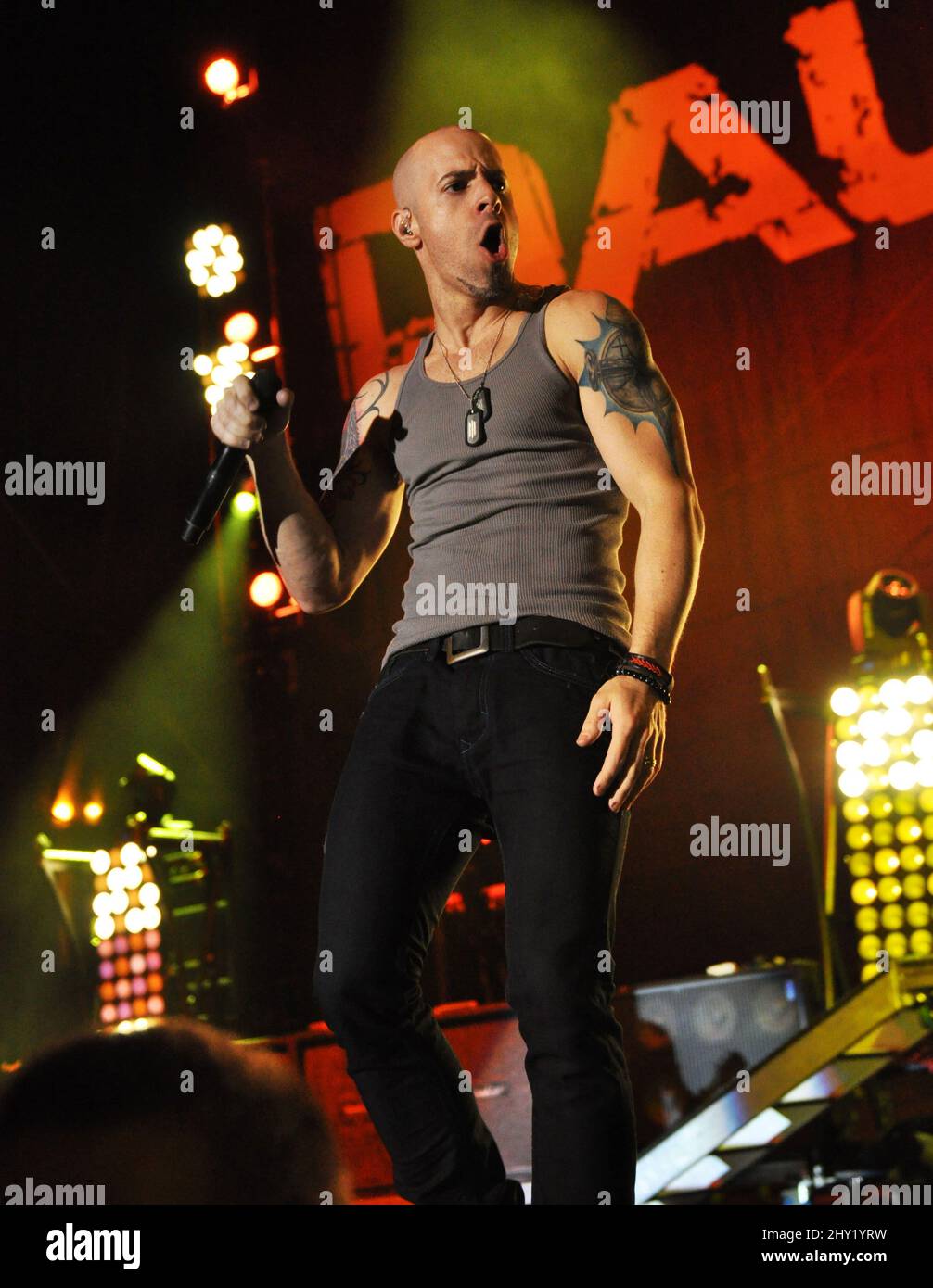 Chris Daughtry of the rock group 'Daughtry' performs at the Red Hat ...