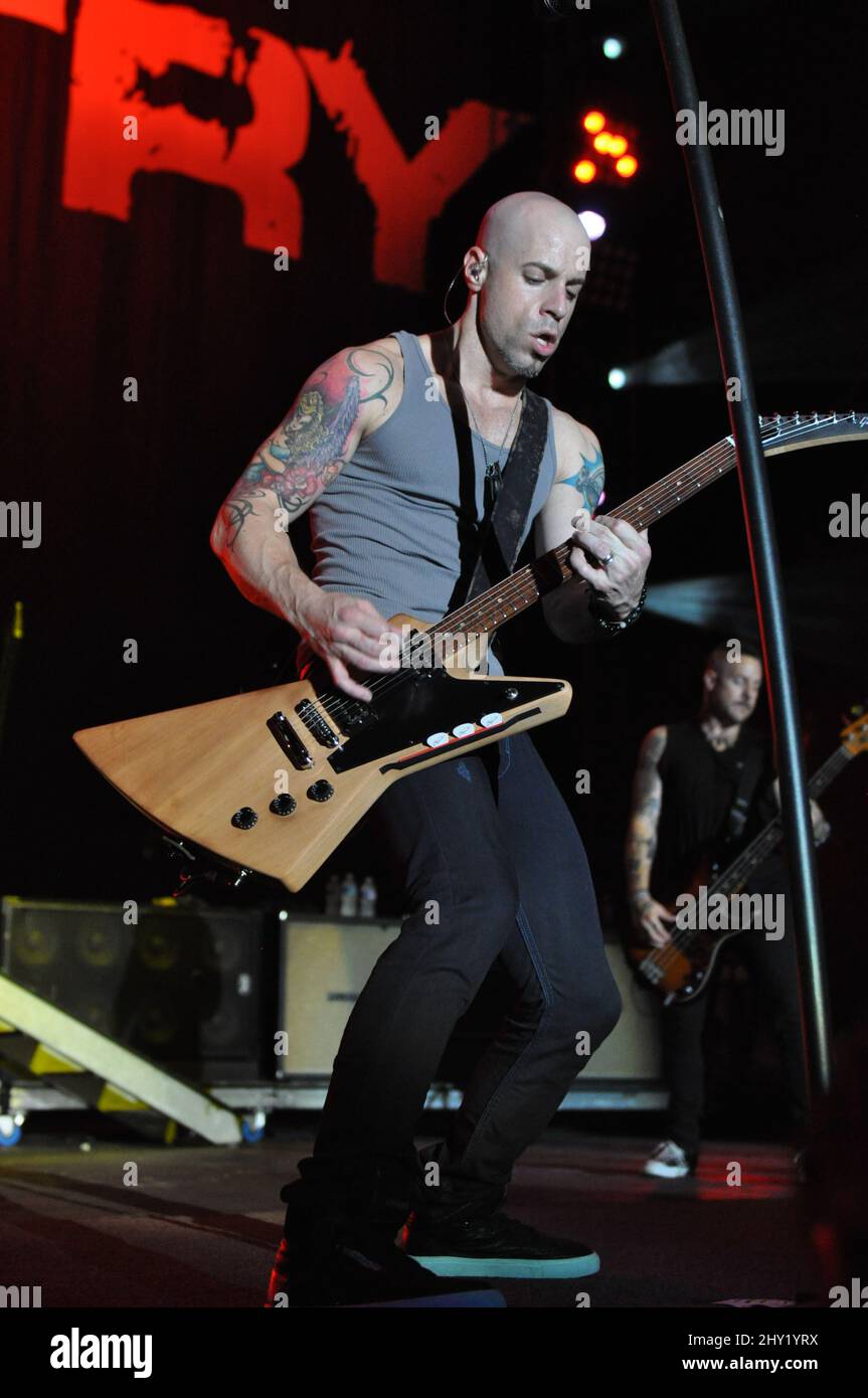 Chris Daughtry of the rock group 'Daughtry' performs at the Red Hat ...