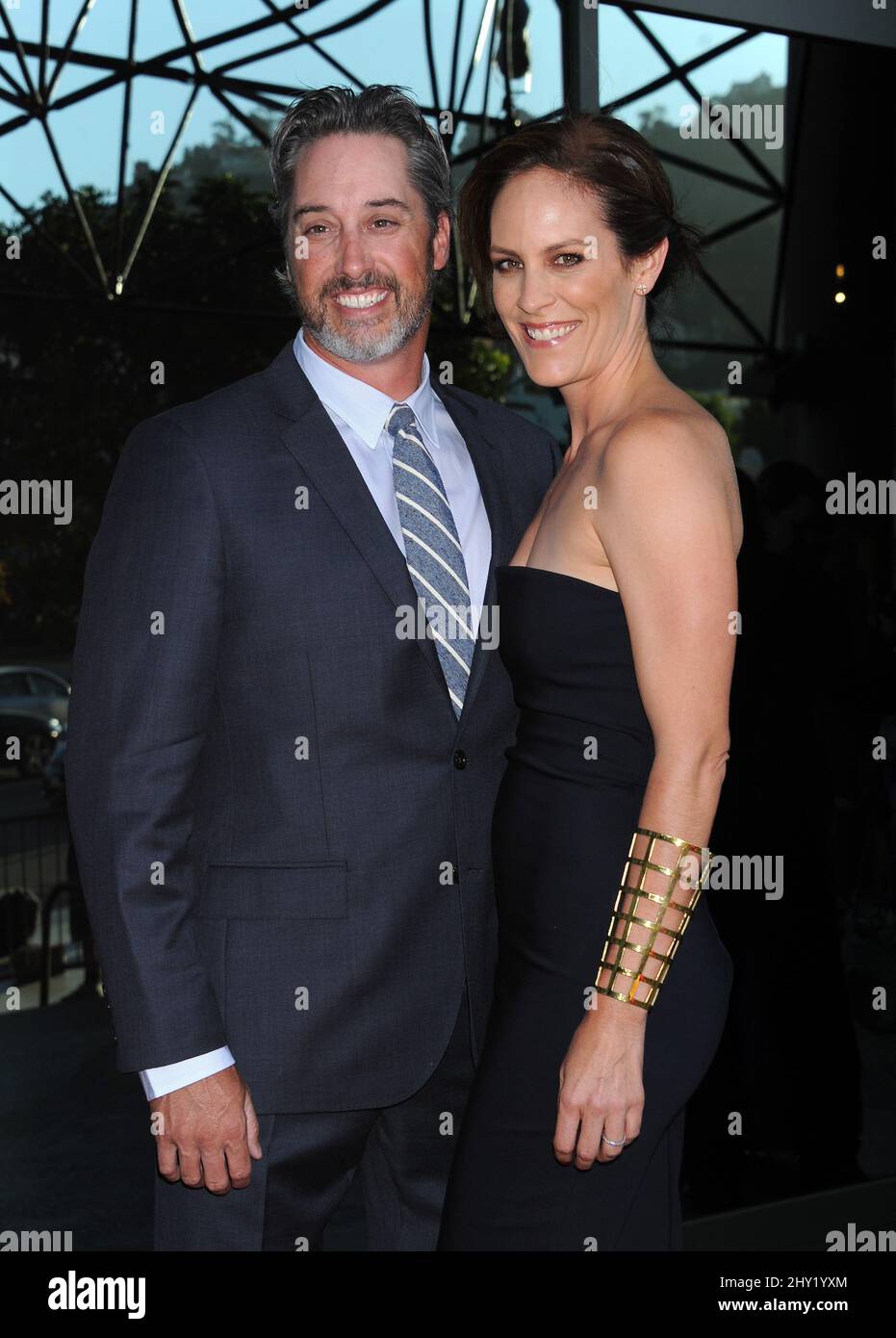 Wade Allen and Annabeth Gish at the FX Network premiere The Bridge at ...