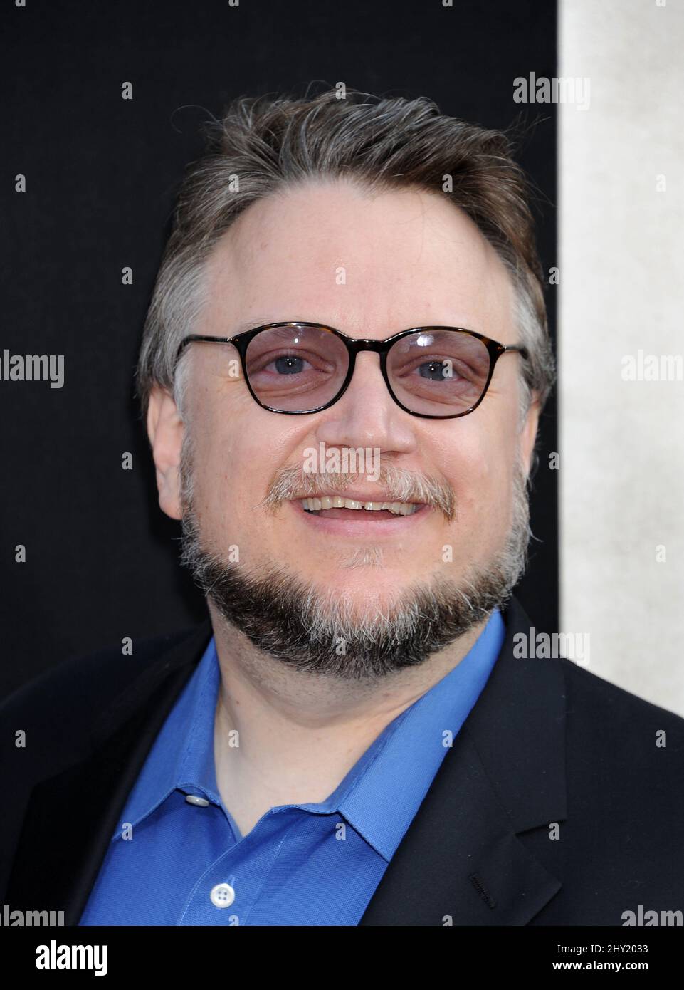 Guillermo del Toro arriving of the premiere of Pacific Rim held at the ...
