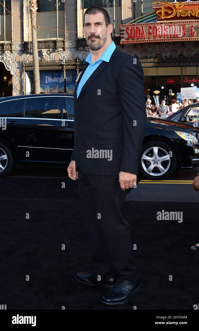 Robert Maillet attending the Pacific Rim premiere in Los Angeles, CA ...