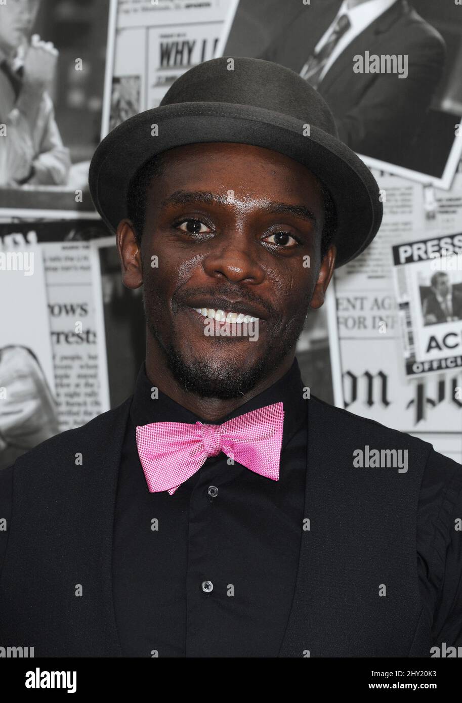 Chris Chalk attending HBO's "The Newsroom" season 2 Los Angeles ...