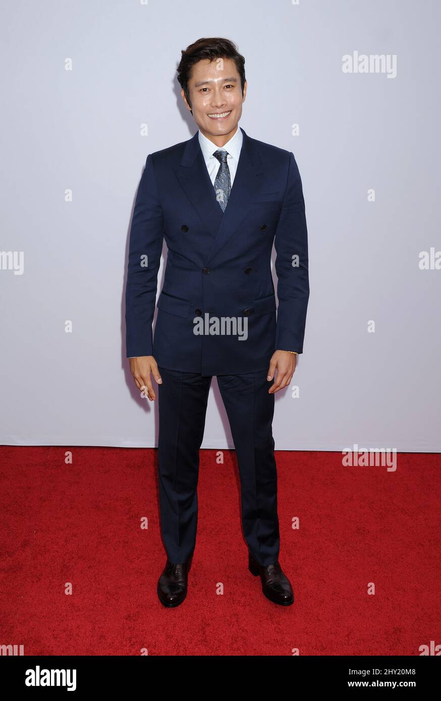 Byung Hun Lee arrive at the LA premiere of "Red 2" at the Westwood ...