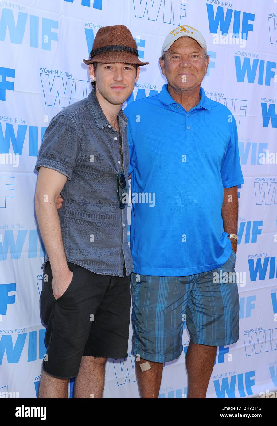 Glen Campbell and Cal Campbell attending the Women In Film's 16th ...