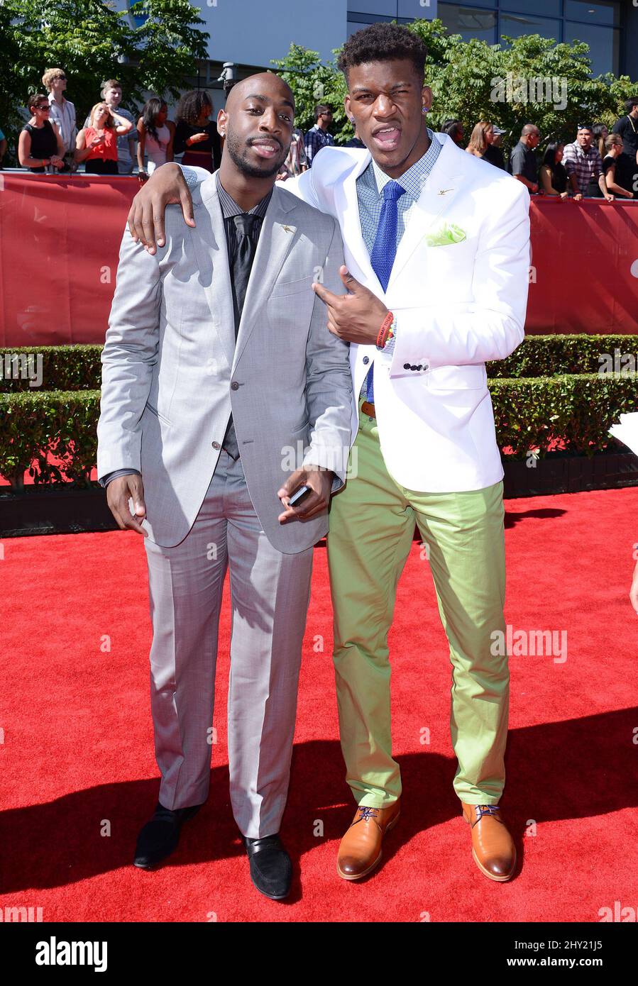 Jimmy Butler attends the 2013 ESPY Awards held at the Nokia Theatre L.A ...