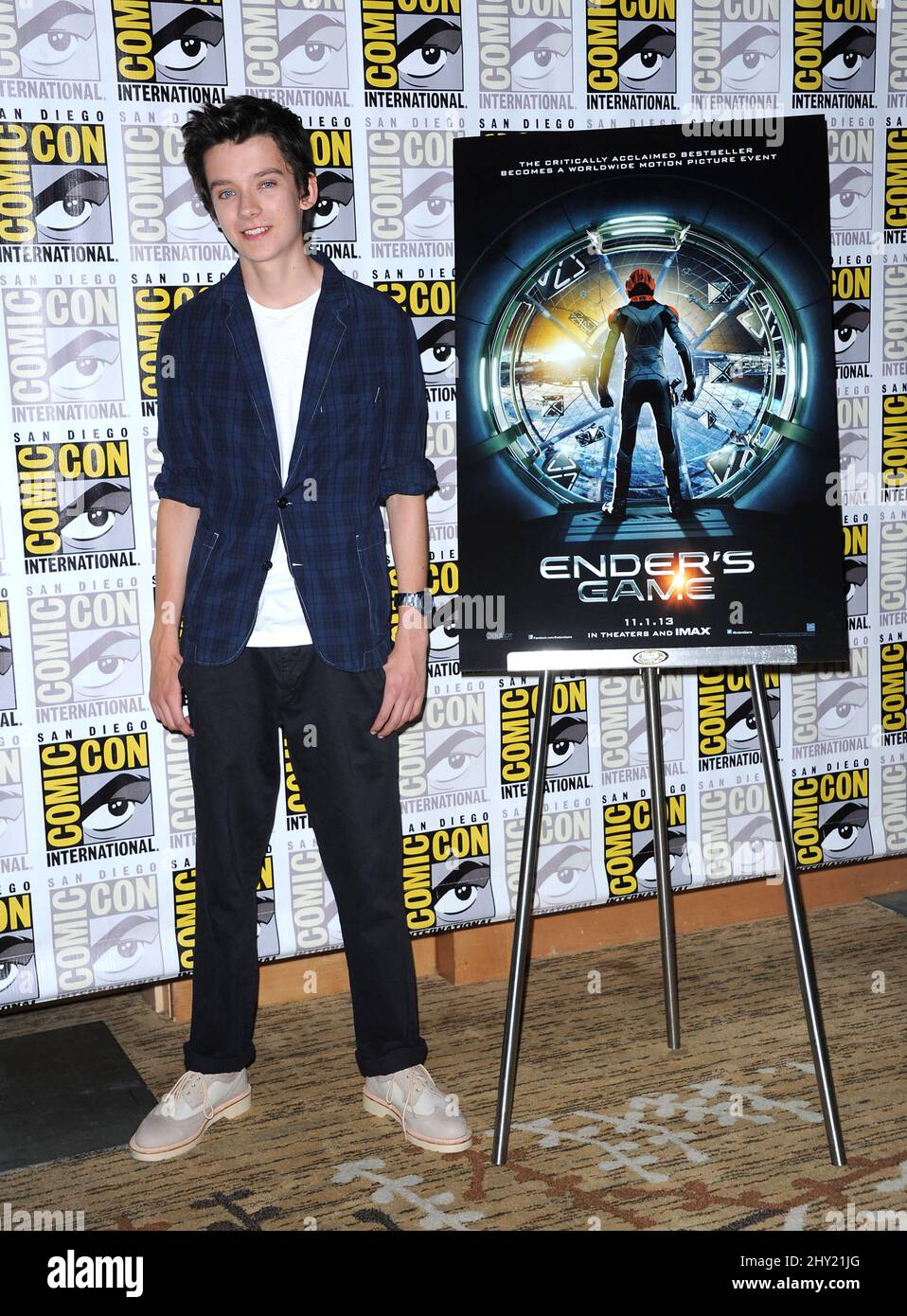 Asa Butterfield 2022 Comic Con