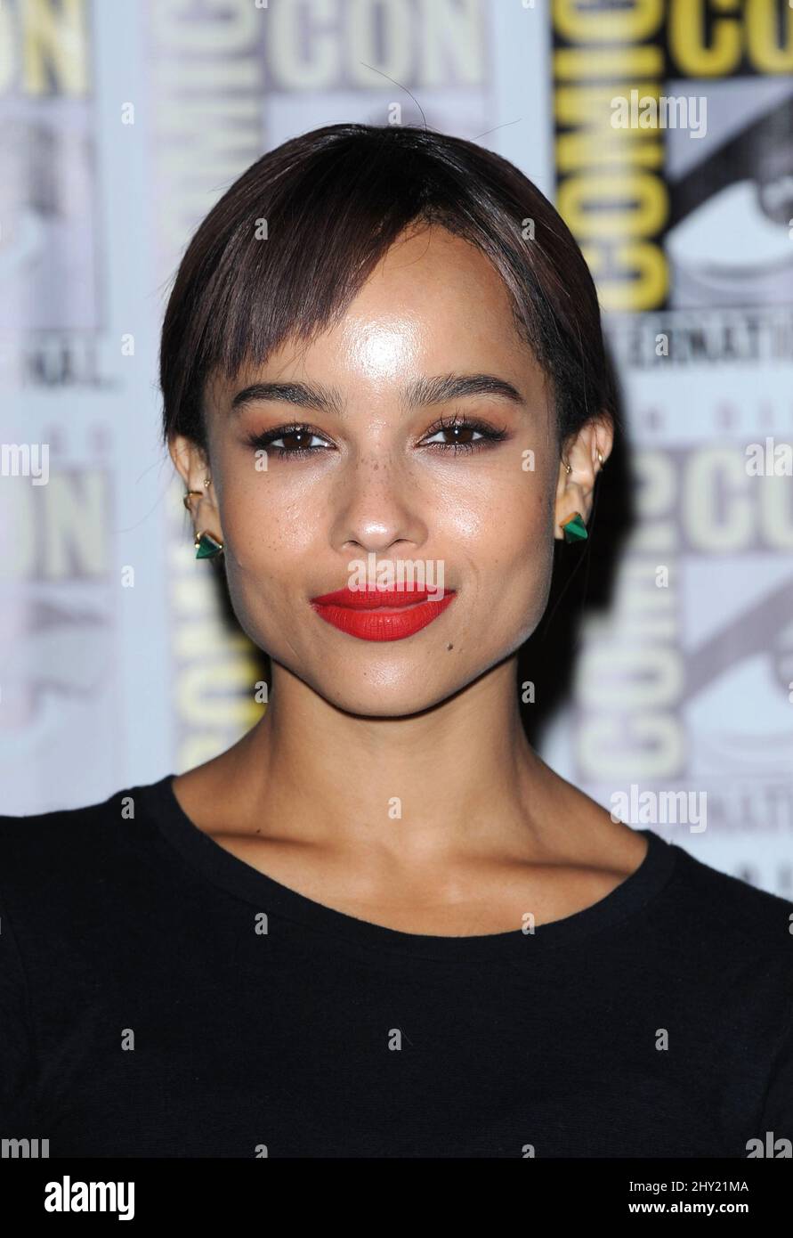 Zoe Kravitz during Comic-Con 2013 held at the San Diego Convention ...