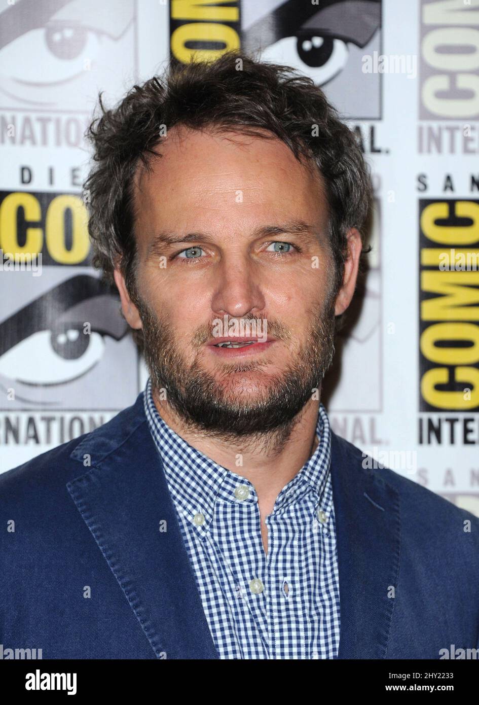 Jason Clarke attends the "Dawn of the Planet of the Apes" at Comic-Con ...