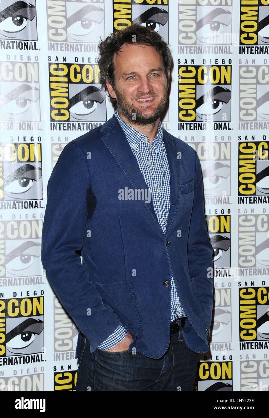 Jason Clarke attends the "Dawn of the Planet of the Apes" at Comic-Con ...